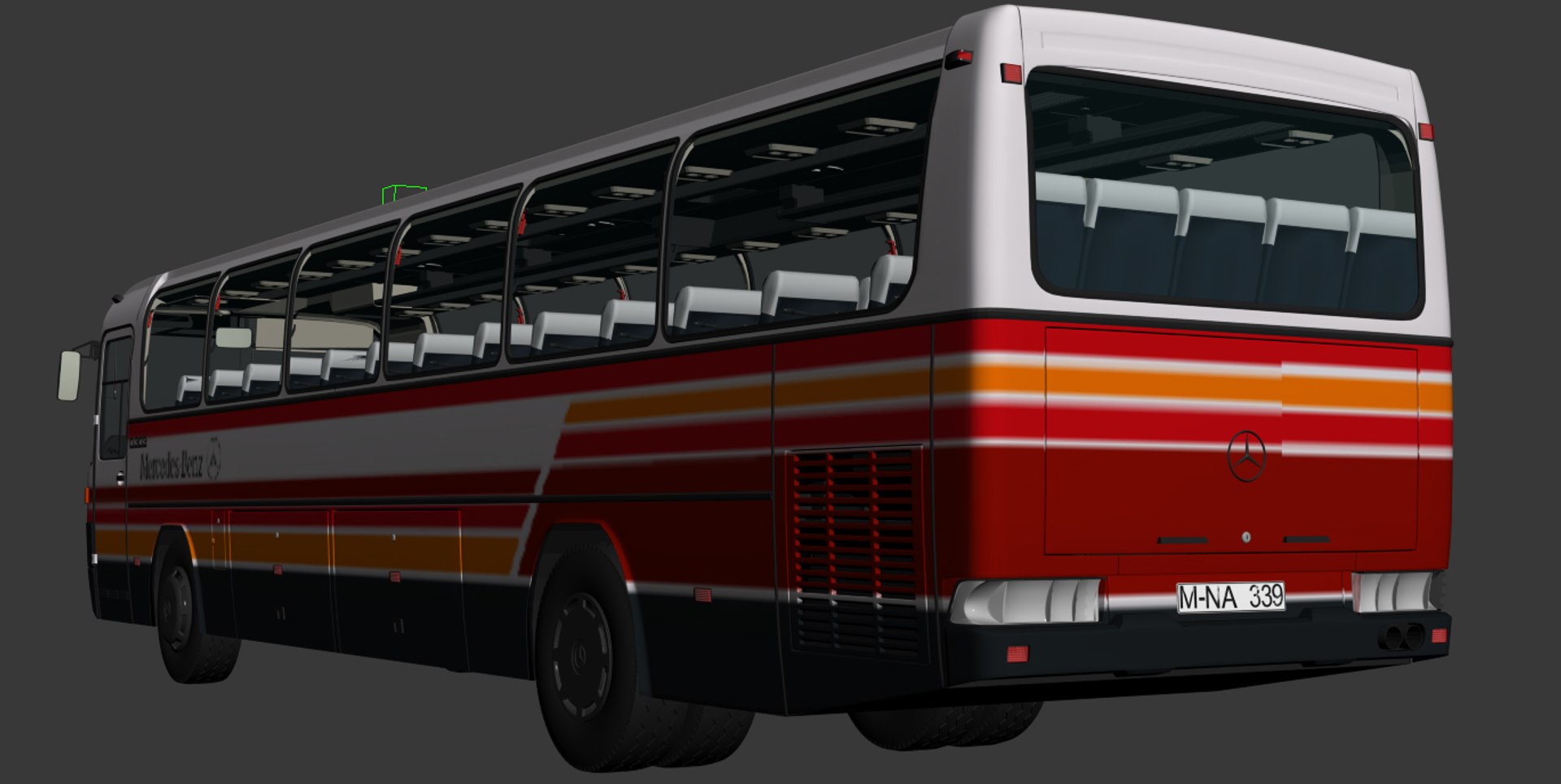Mercedes Benz O 303 3D - TurboSquid 2010157