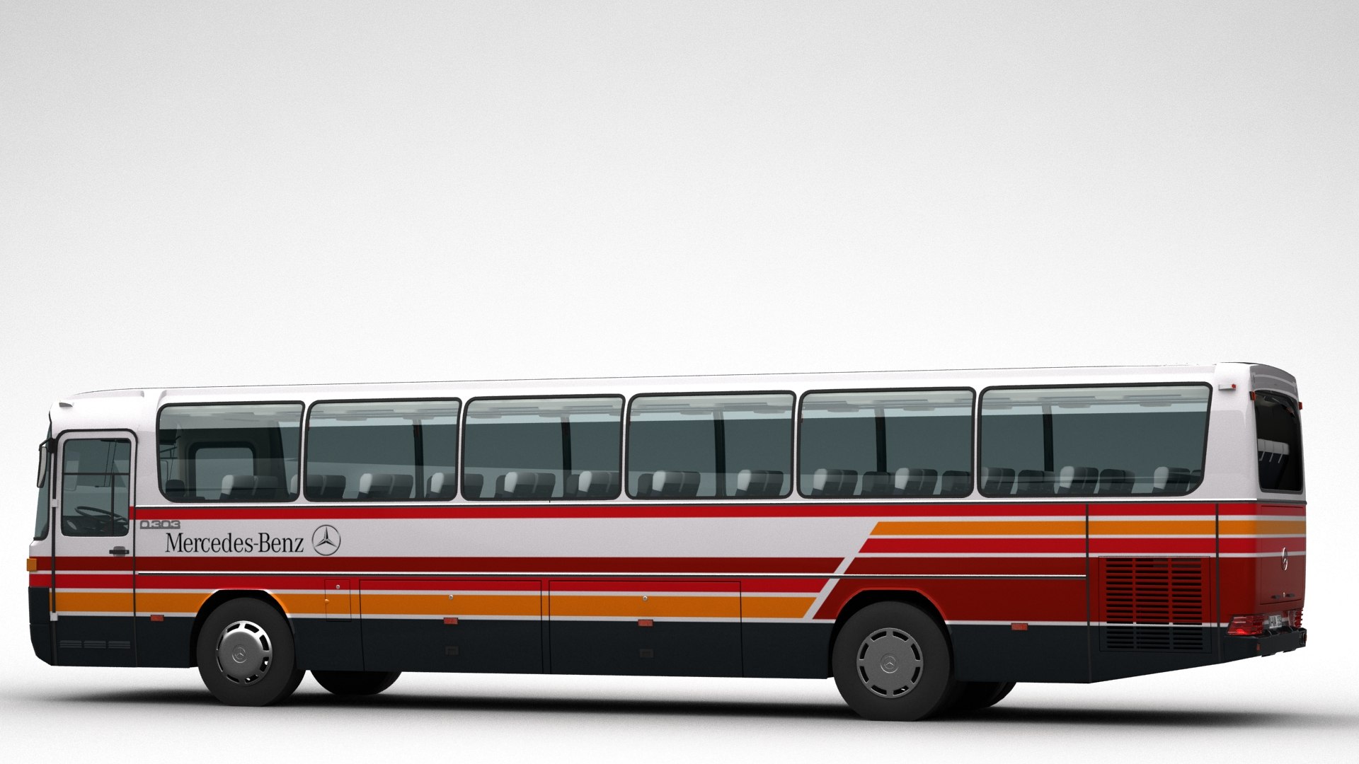 Mercedes Benz O 303 3D - TurboSquid 2010157