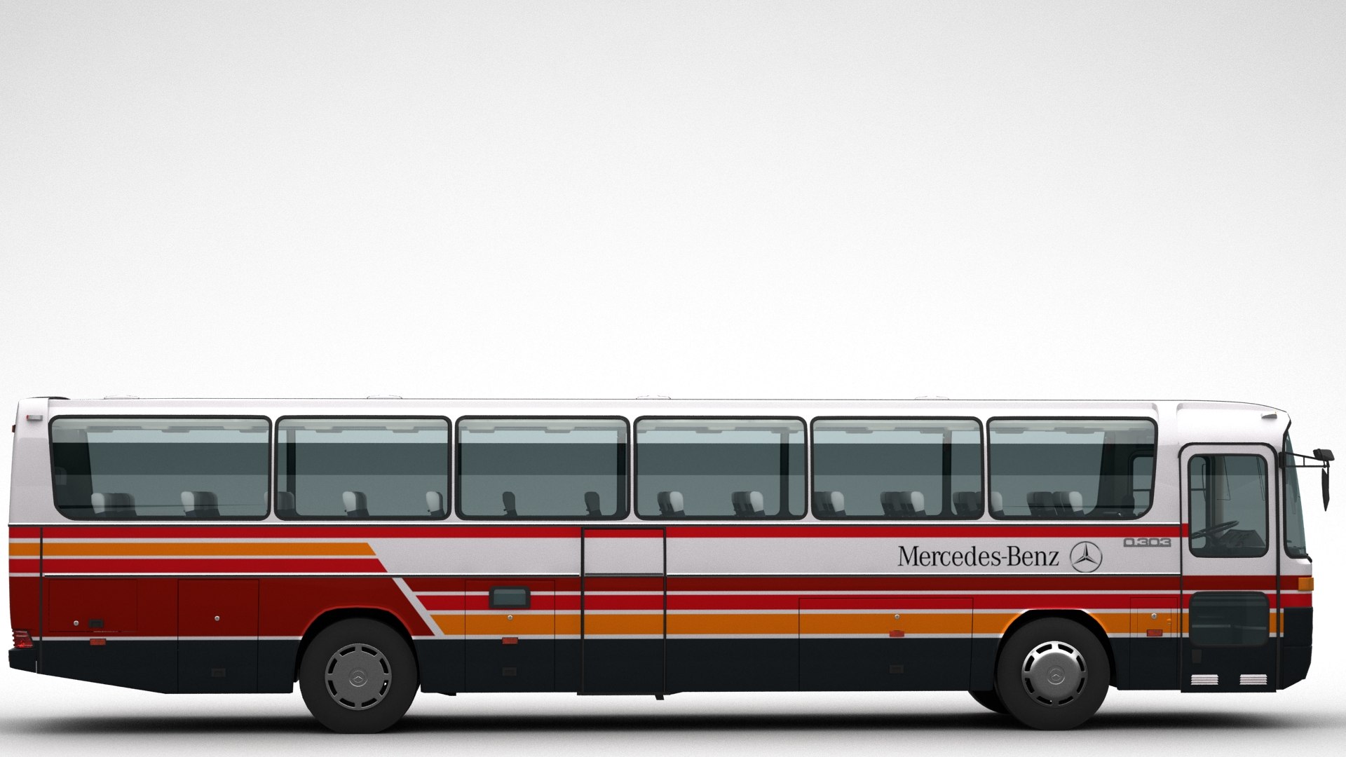Mercedes Benz O 303 3D - TurboSquid 2010157