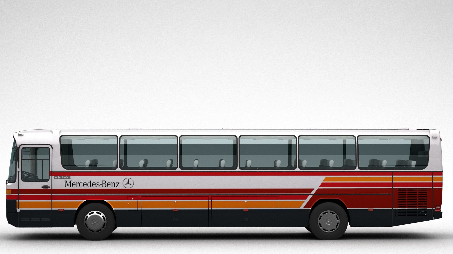 Mercedes Benz O 303 3D - TurboSquid 2010157