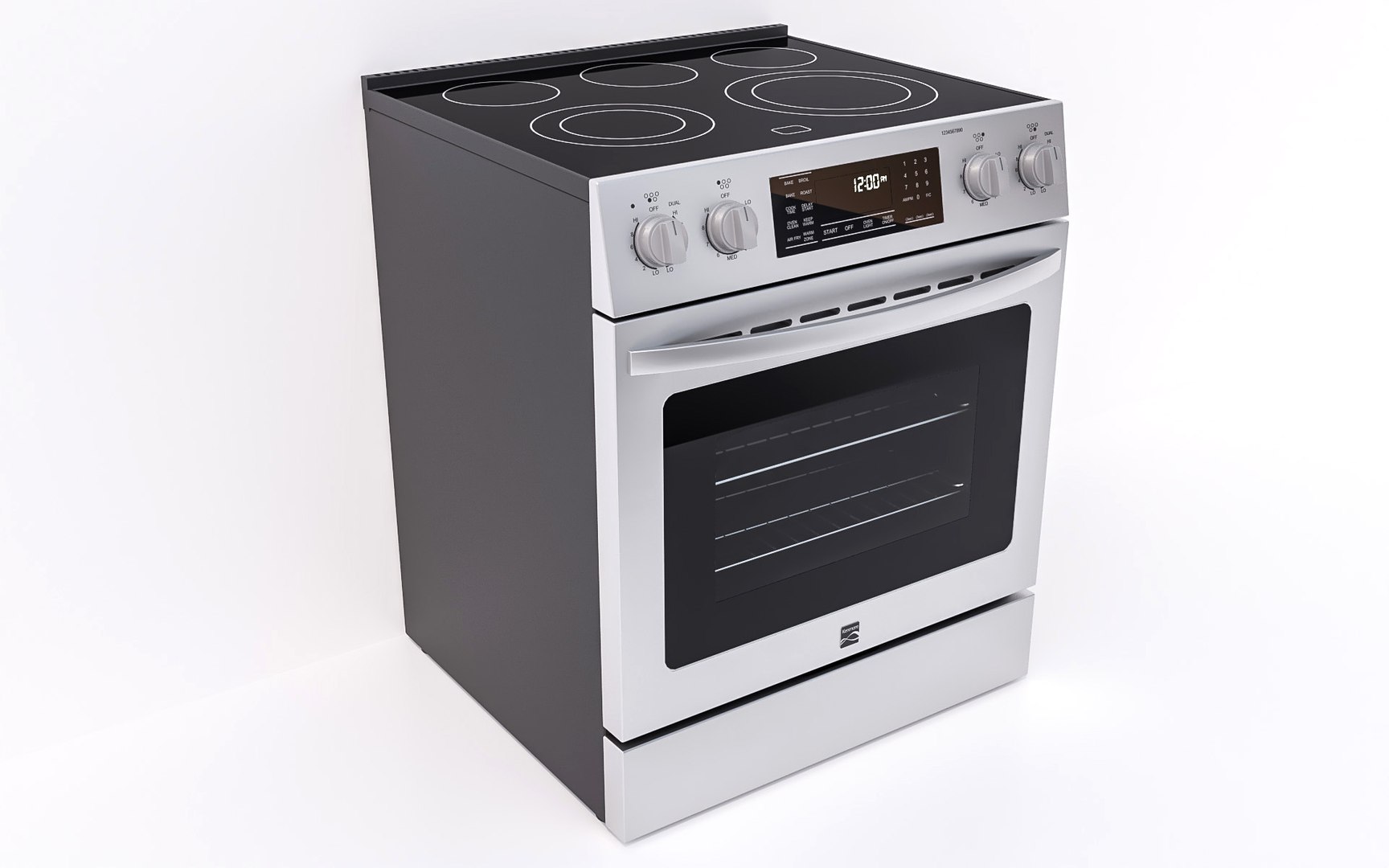 3D Kenmore Electric Range - TurboSquid 2325380
