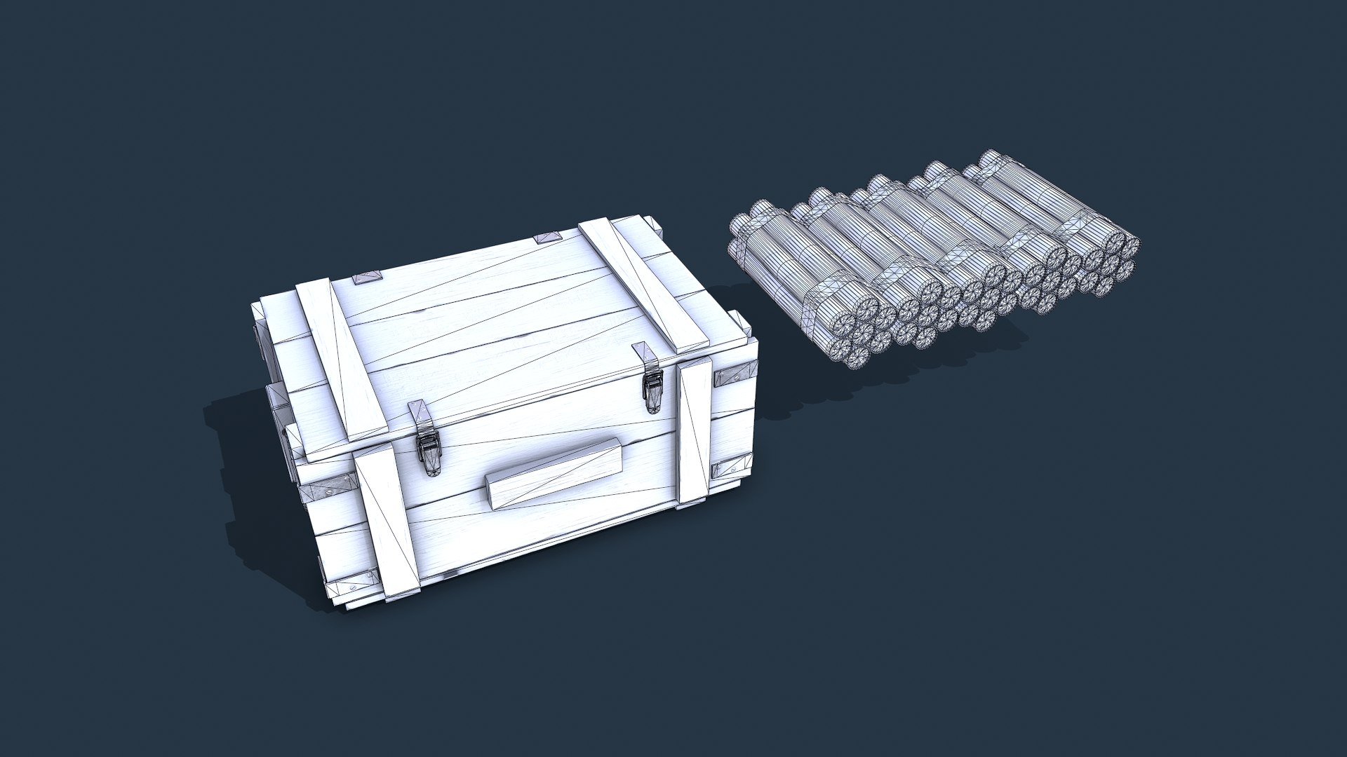 3D Dynamite Box Model - TurboSquid 2153753