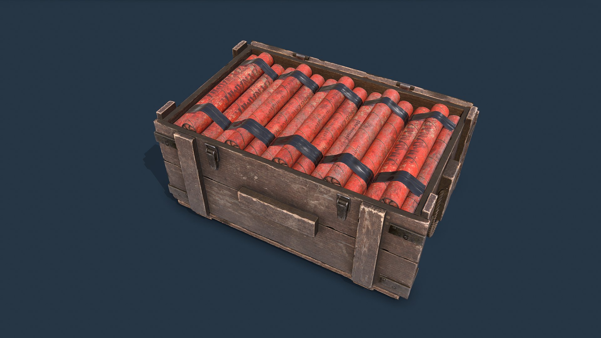 3D Dynamite Box Model - TurboSquid 2153753