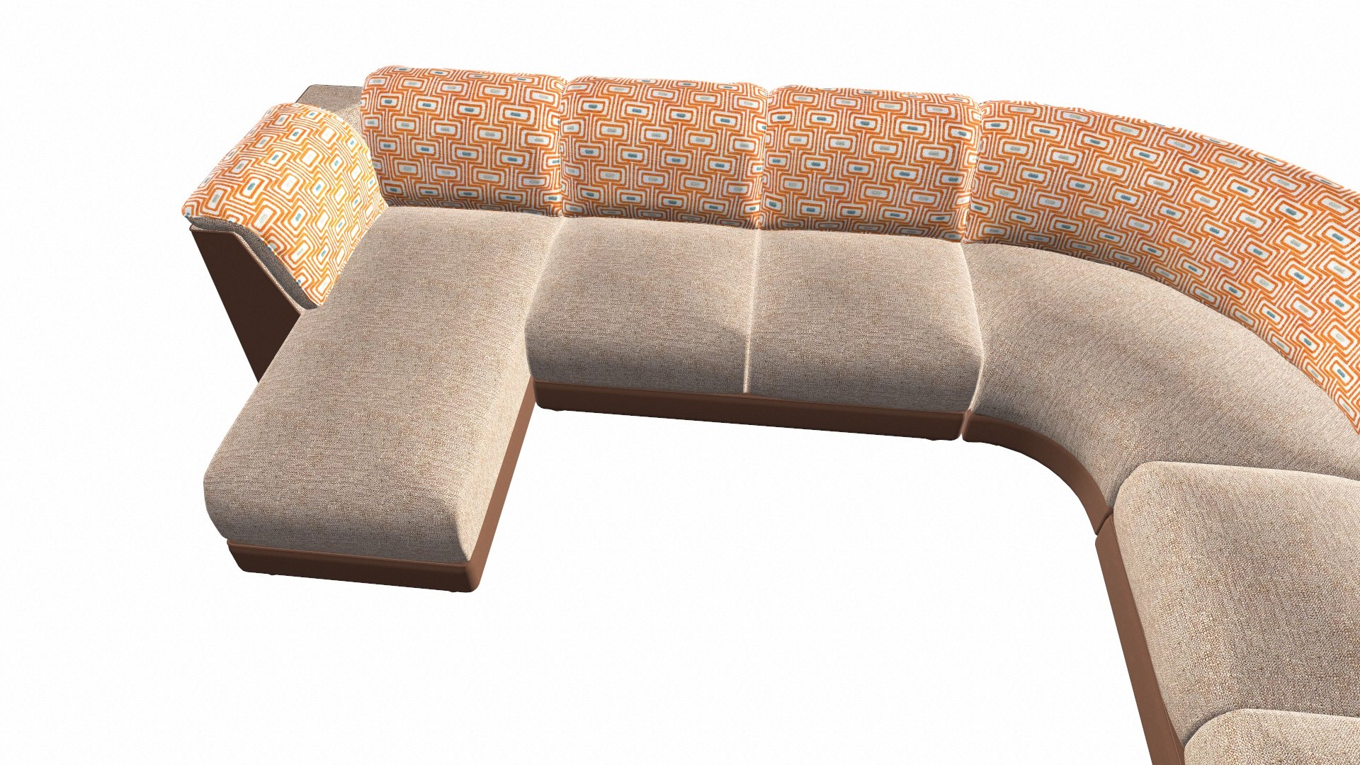 3D Two Plus Three Plus Corner Plus Lounge Model - TurboSquid 2337136