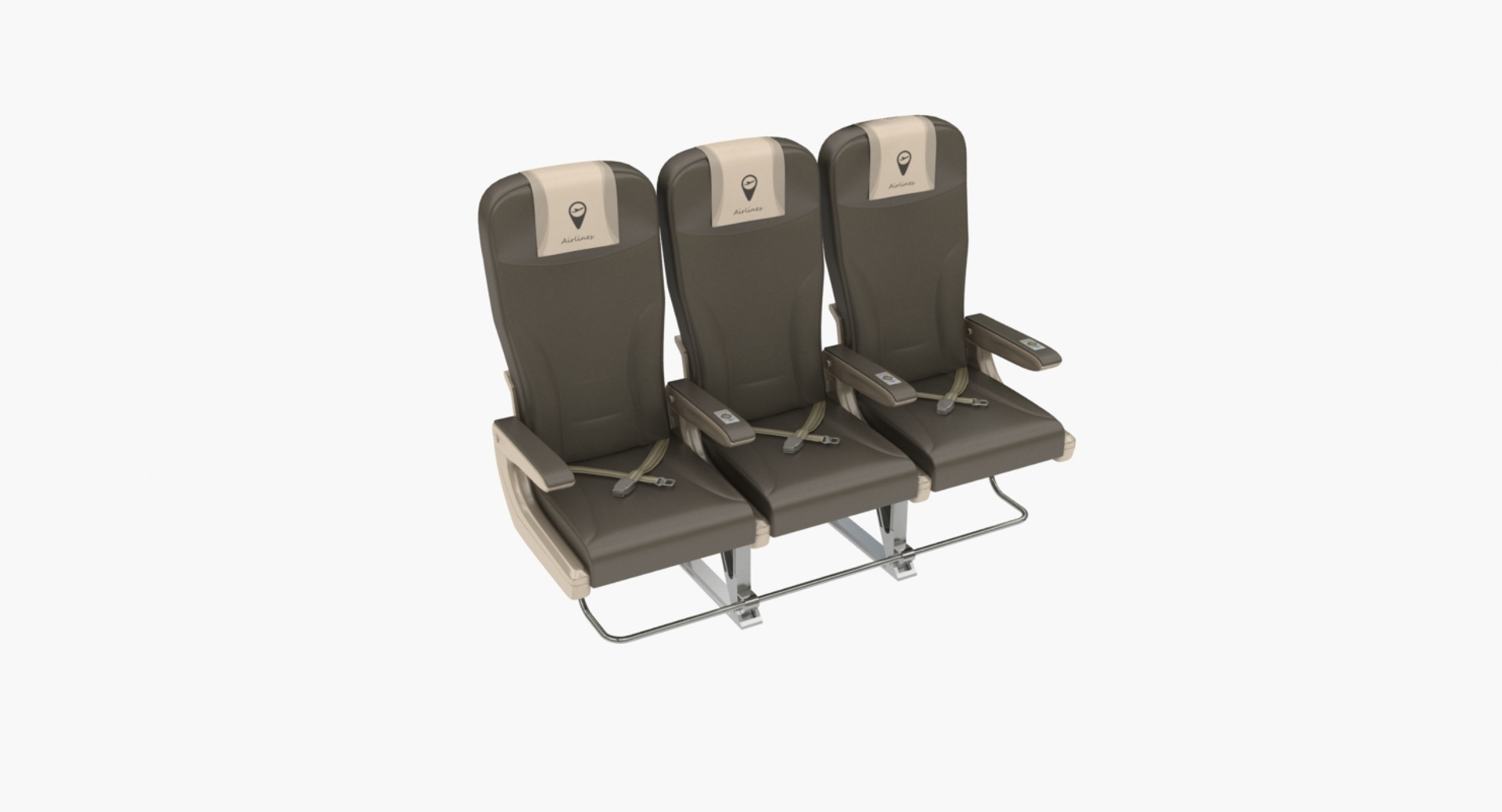 3D Model Airplane Chair - TurboSquid 1344237