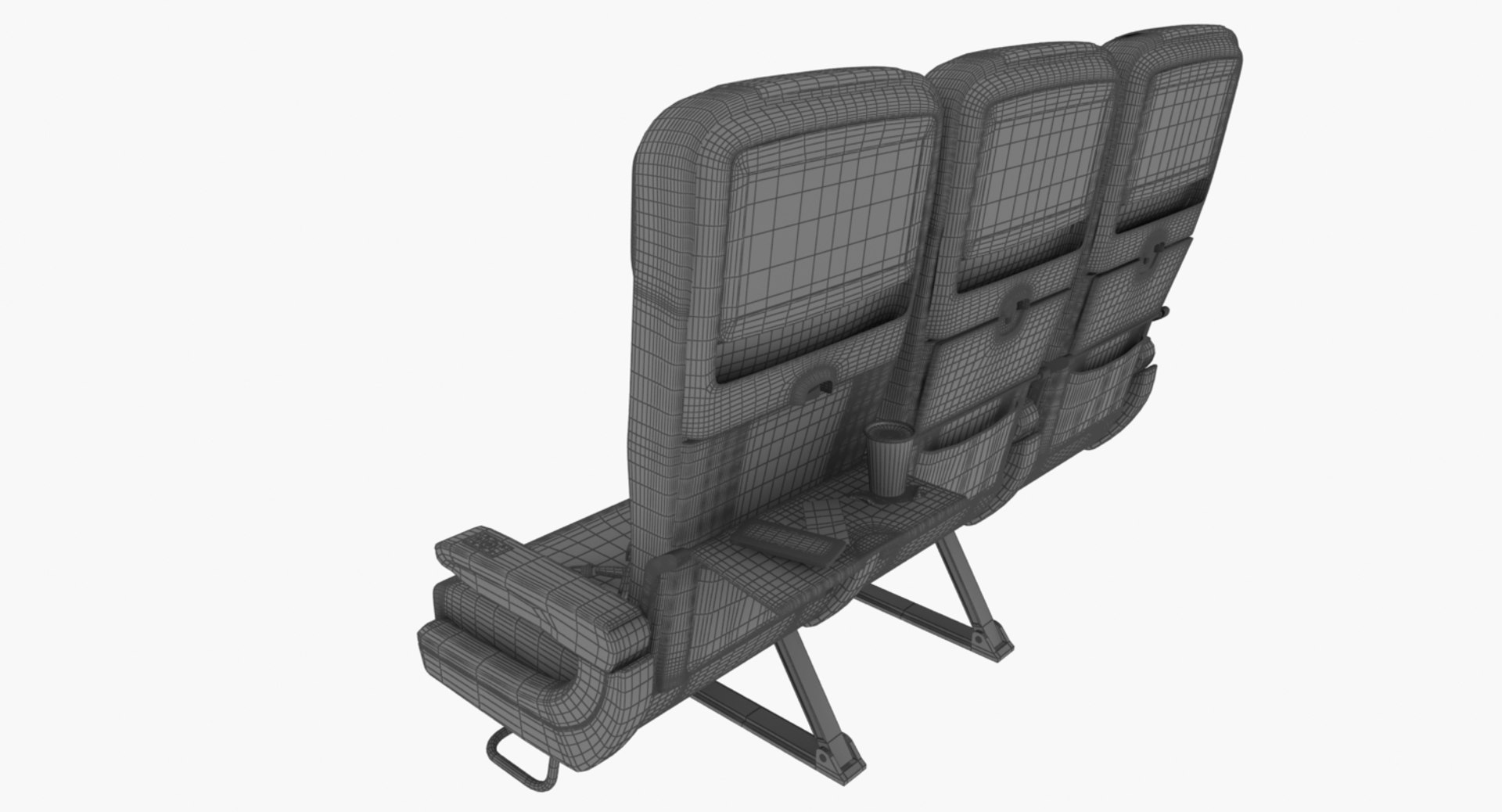 3D model airplane chair - TurboSquid 1344237