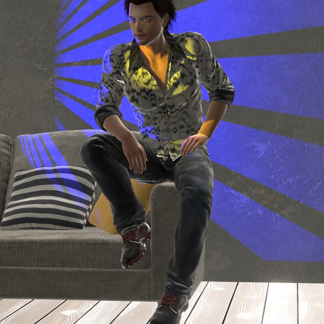 Brian man human male 3D model - TurboSquid 1479132