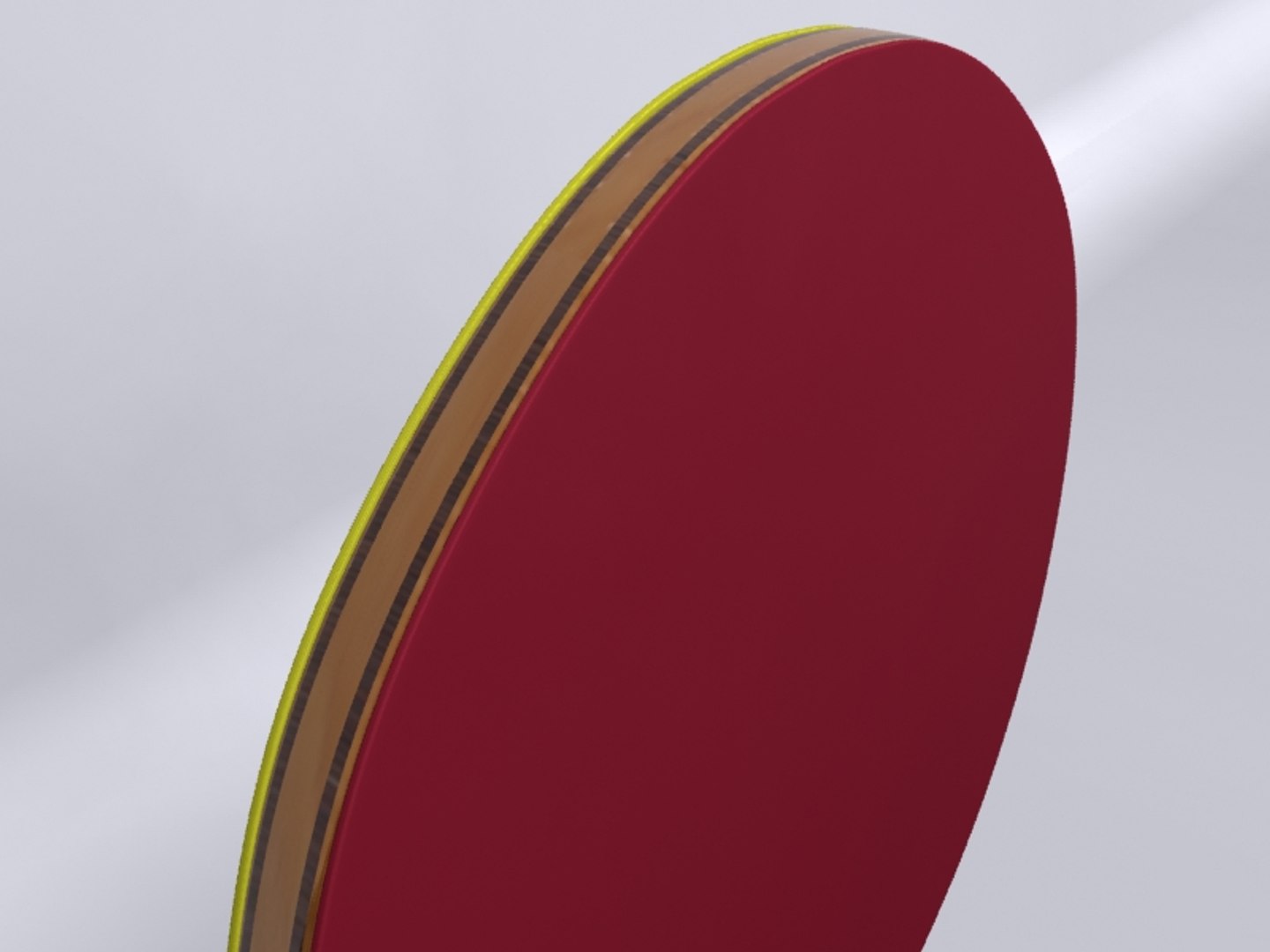 ping pong paddle 3d model