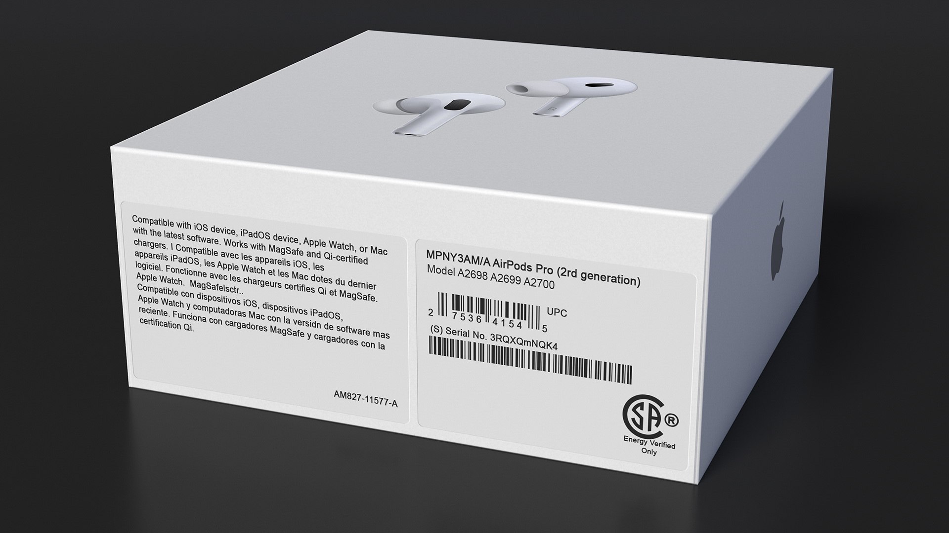 3D Box AirPods Pro - TurboSquid 2212768