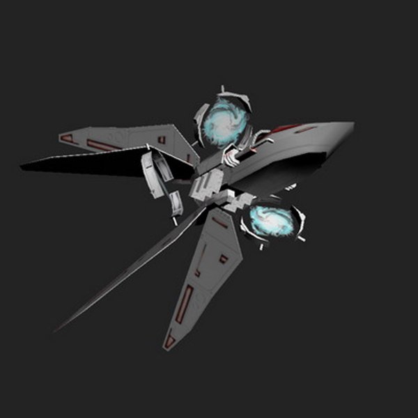 holy angels space interceptor 3d max