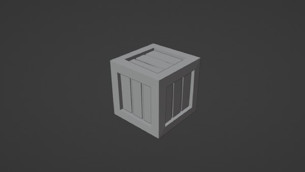 3D Crate - TurboSquid 2030356