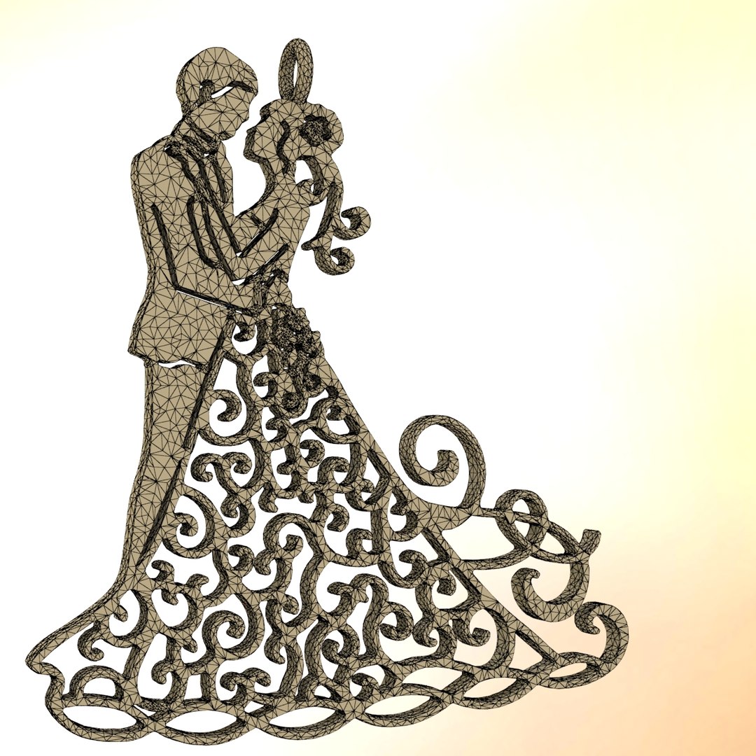 3D Unique Dancing Couple - TurboSquid 1485106