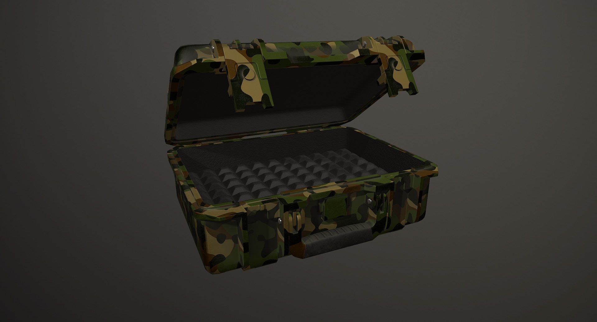 Gun Case 3d Obj