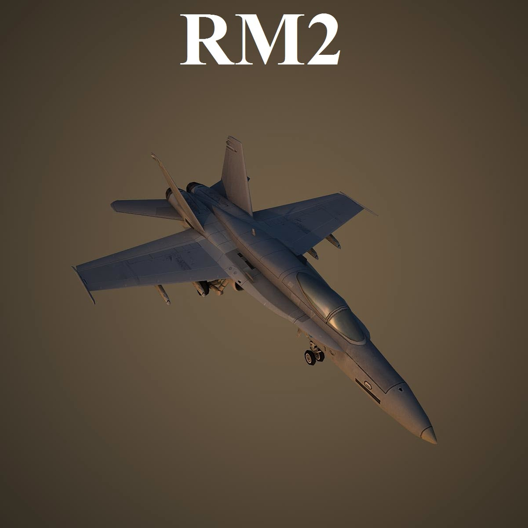 Boeing Rm2 Fighter 3d Model
