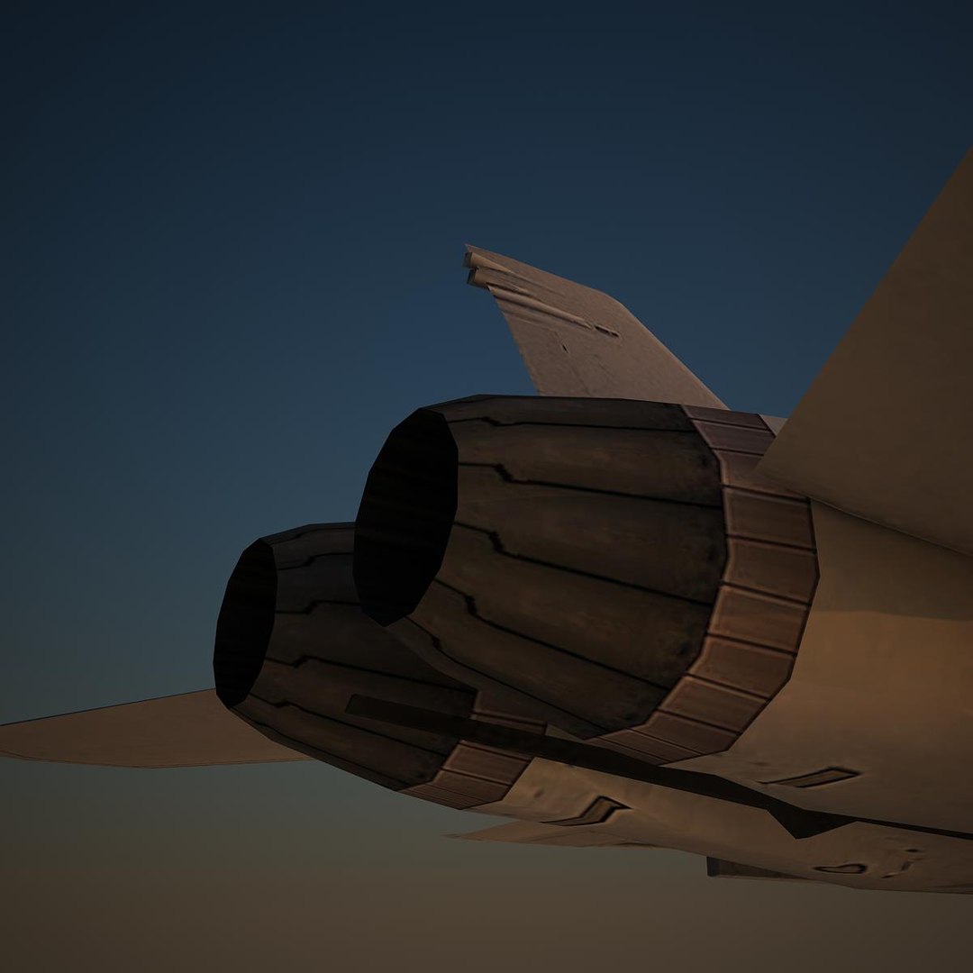 Boeing Rm2 Fighter 3d Model