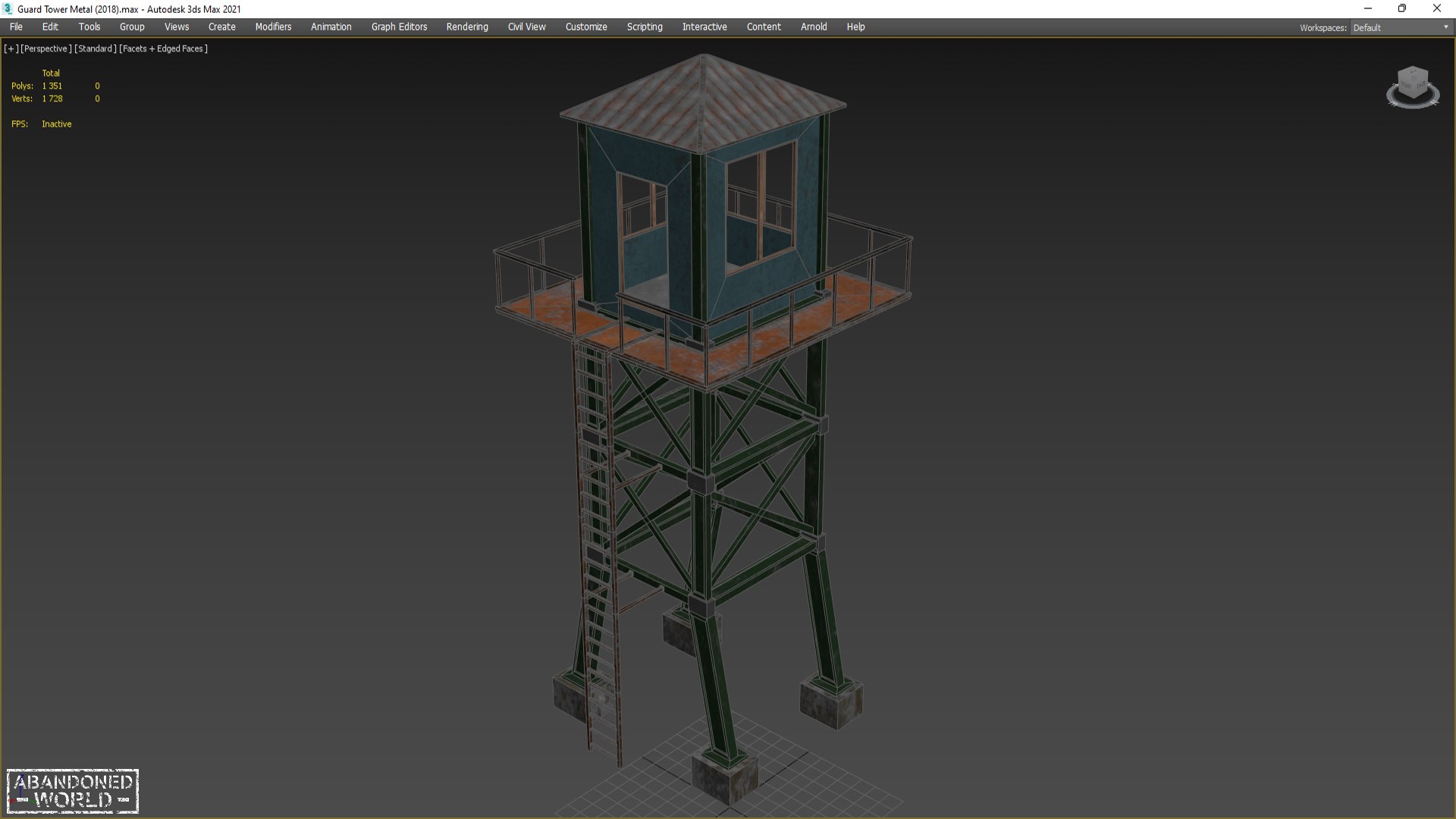 Guard Tower 3D Model - TurboSquid 1234315