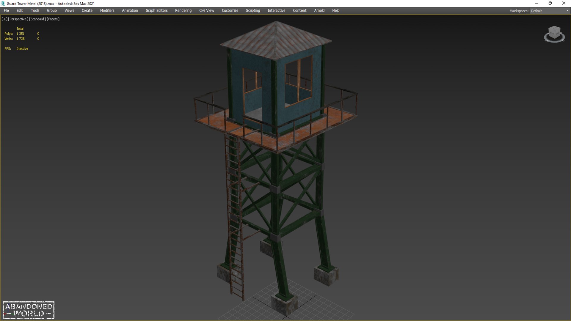 Guard Tower 3D Model - TurboSquid 1234315