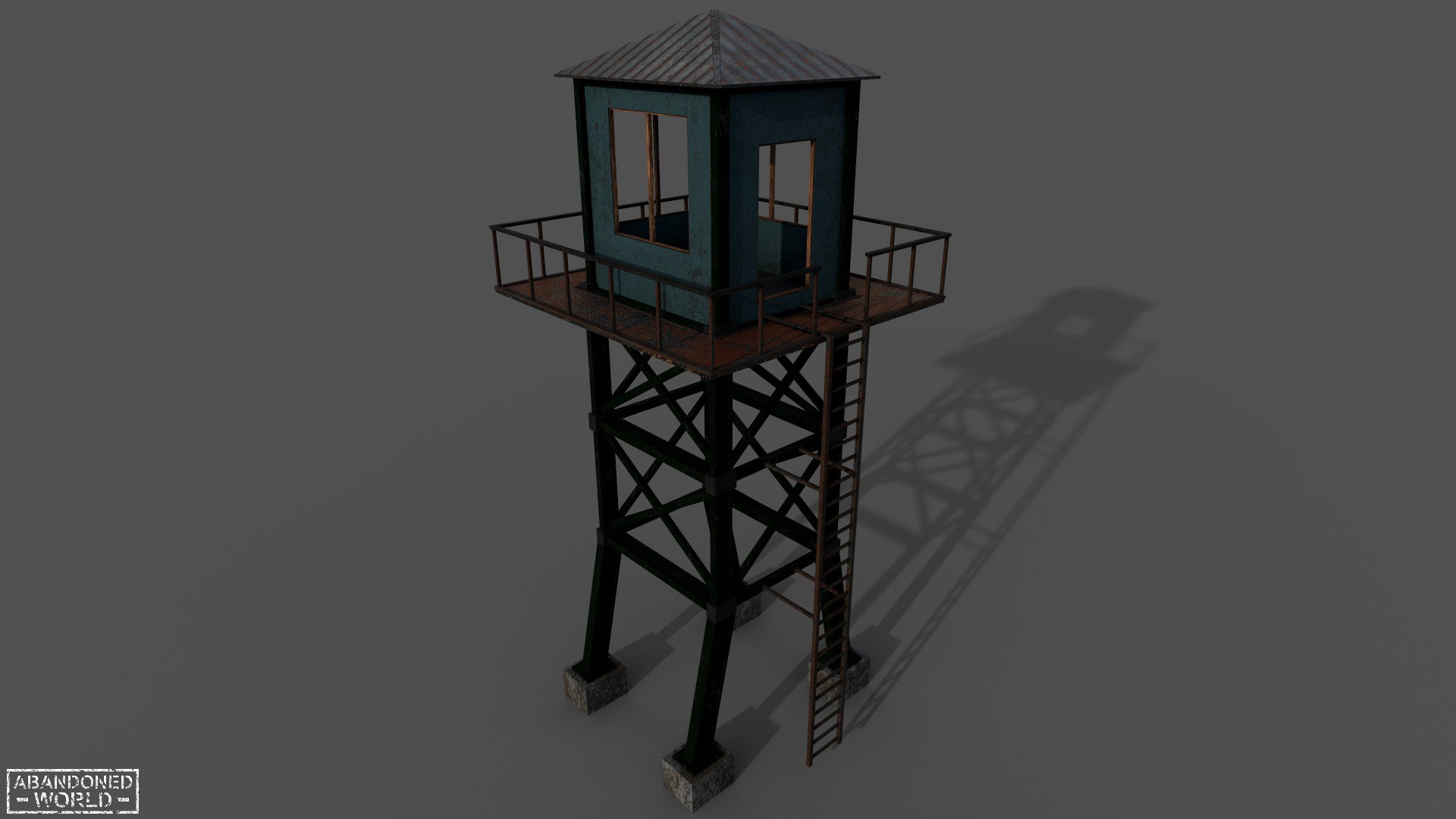 Guard Tower 3D Model - TurboSquid 1234315