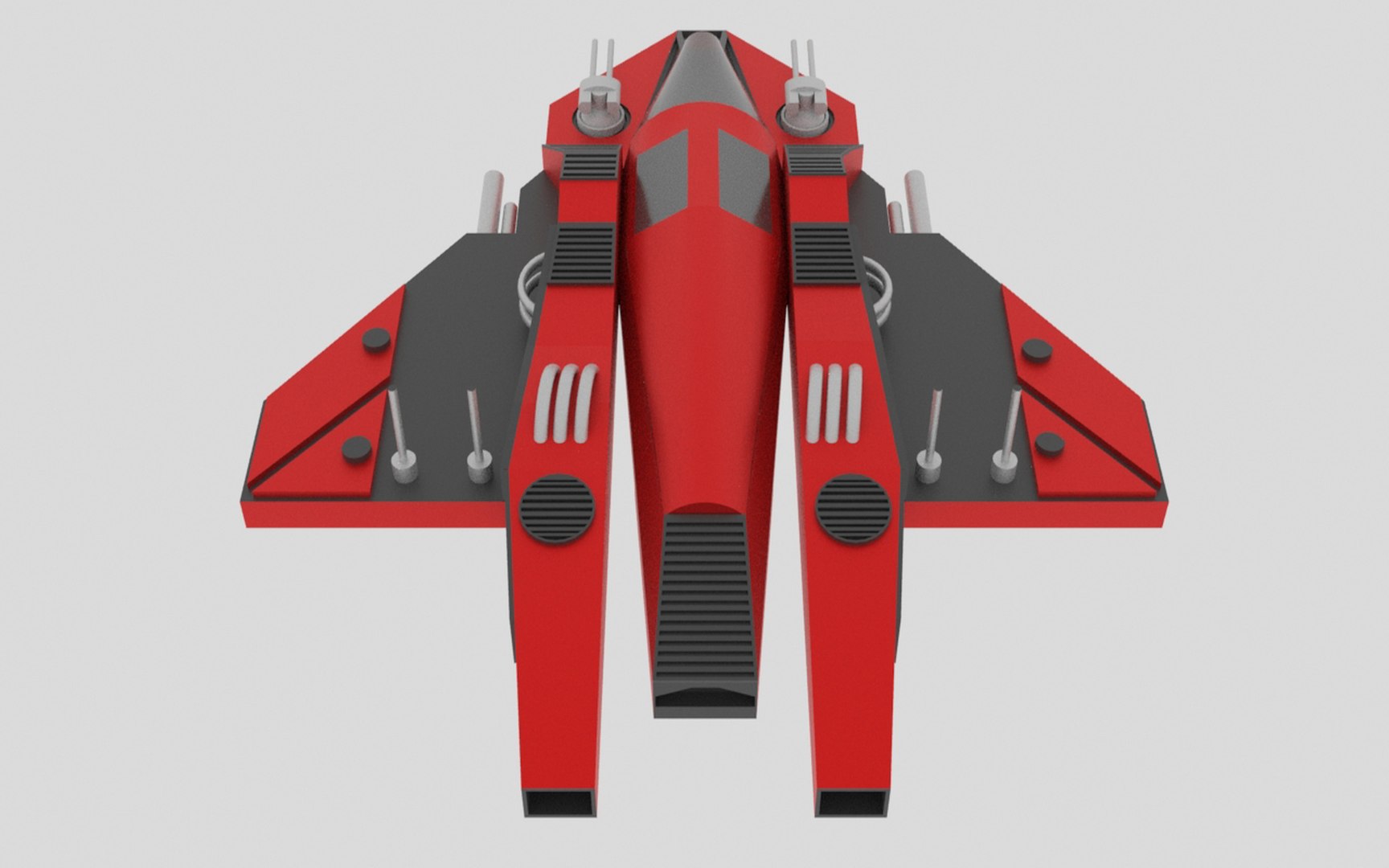 Jupiter - T Spaceship 3D Model - TurboSquid 1811796