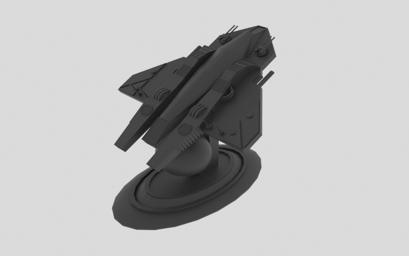 Jupiter - T Spaceship 3D Model - TurboSquid 1811796
