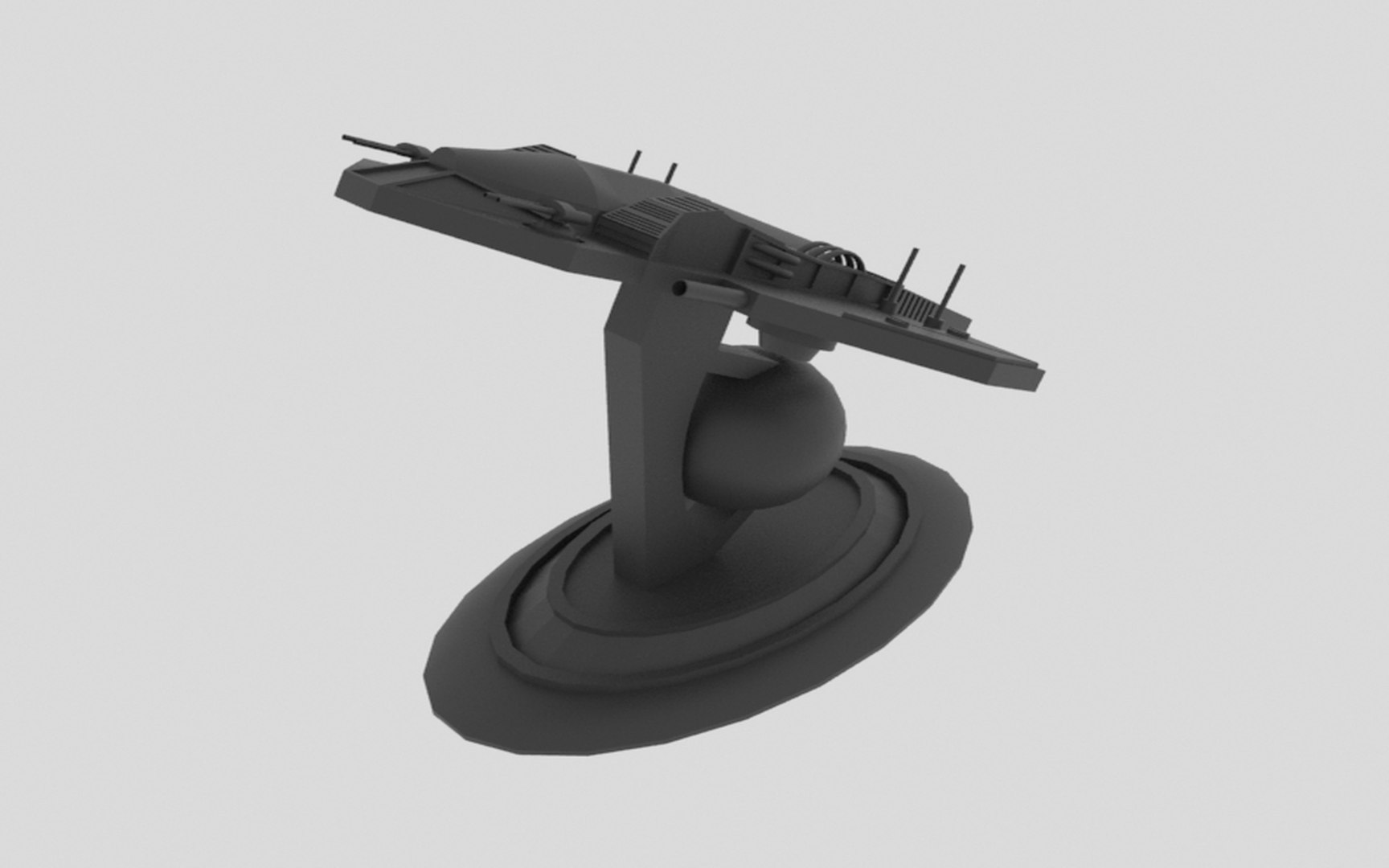 Jupiter - T Spaceship 3D Model - TurboSquid 1811796