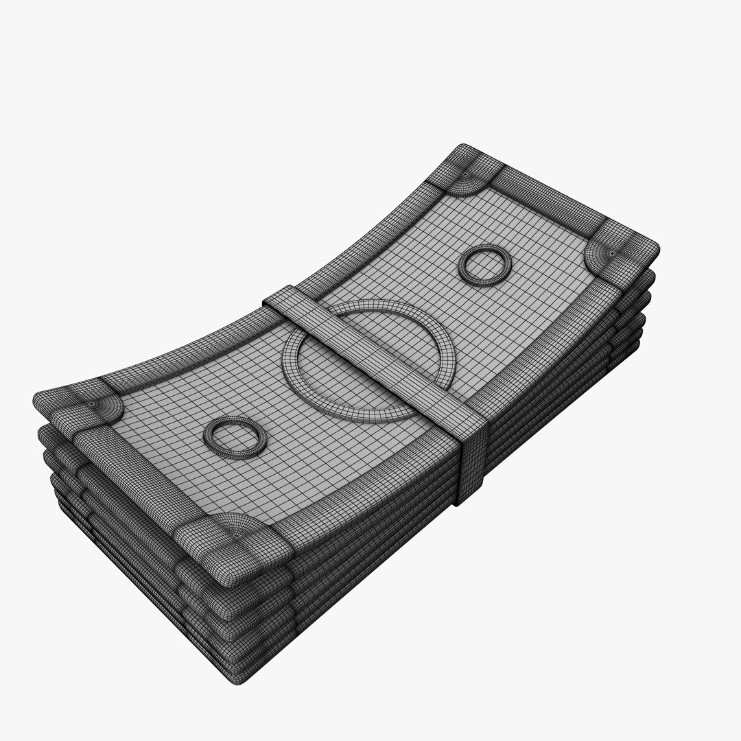 Cartoon Money 3D Model - TurboSquid 2325128