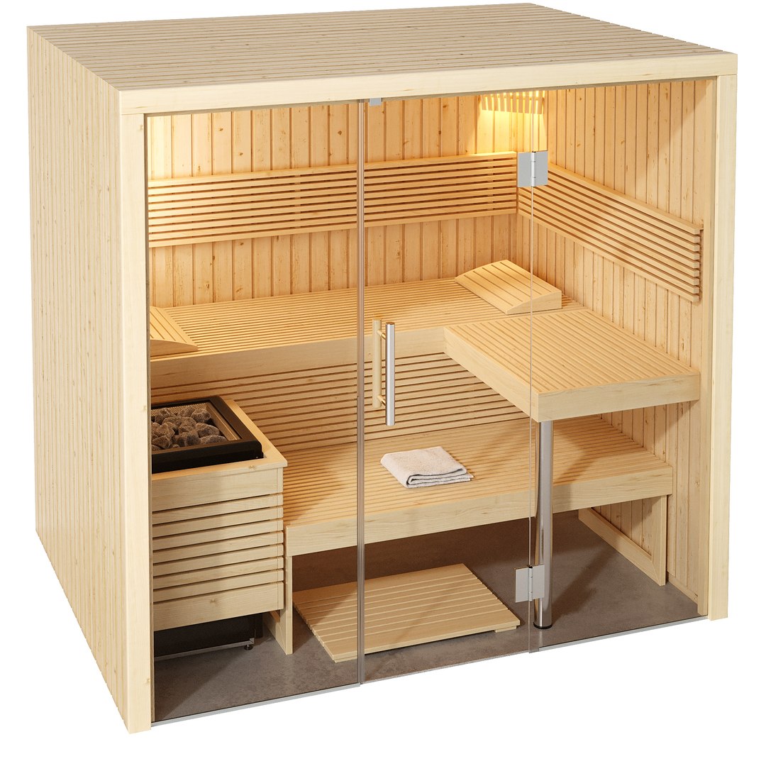 Sauna Sentiotec Panorama Small 3D Model - TurboSquid 1771024