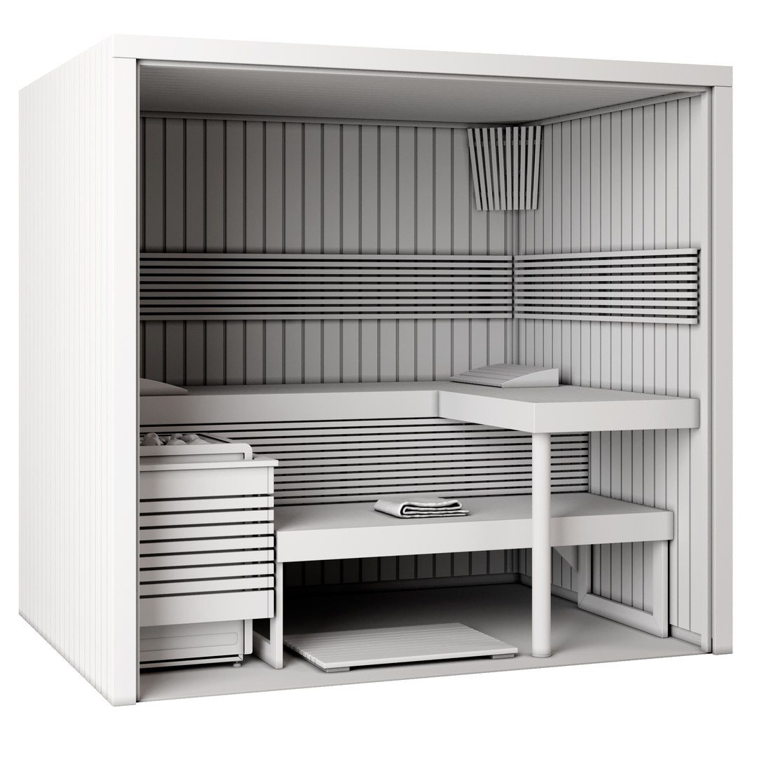 Sauna Sentiotec Panorama Small 3D Model - TurboSquid 1771024