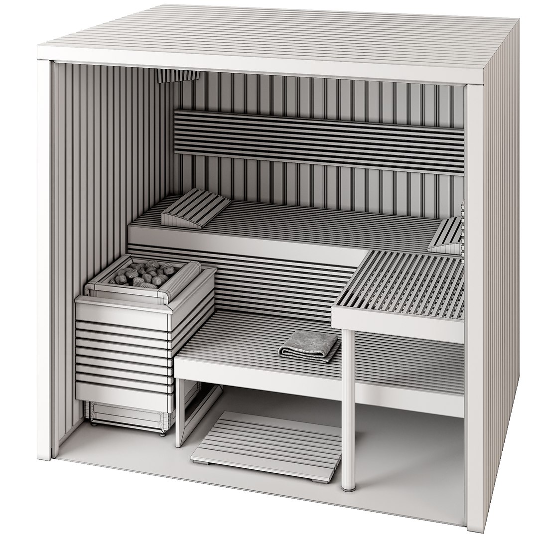 Sauna Sentiotec Panorama Small 3D Model - TurboSquid 1771024