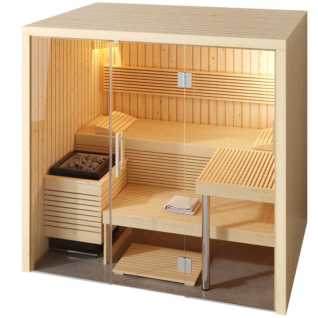 Sauna Sentiotec Panorama Small 3D Model - TurboSquid 1771024