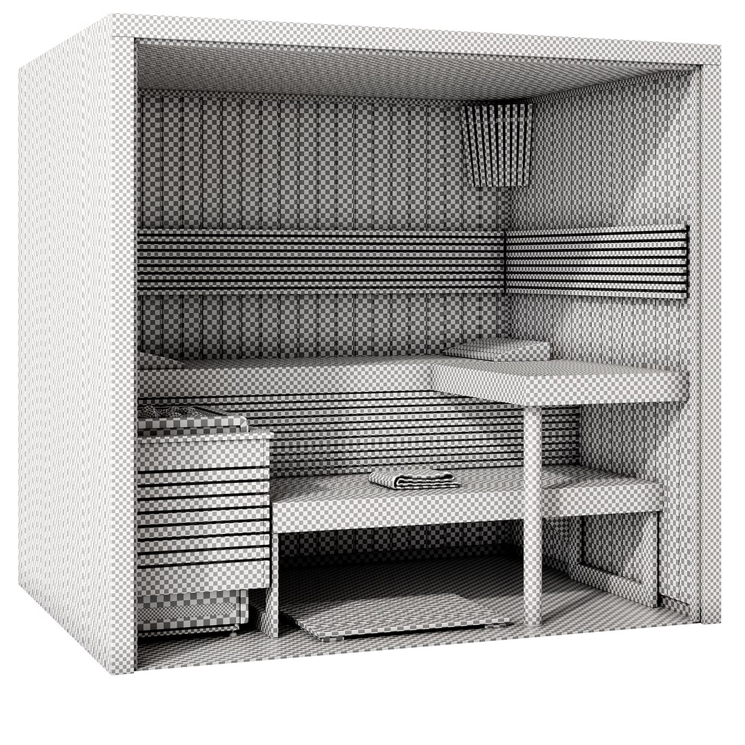 Sauna Sentiotec Panorama Small 3D Model - TurboSquid 1771024