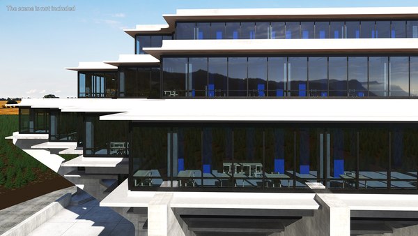 Geisel Library 3D - TurboSquid 1848571