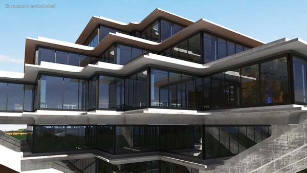 Geisel Library 3D - TurboSquid 1848571