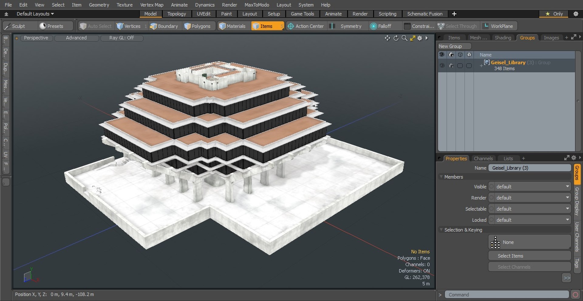 Geisel Library 3D - TurboSquid 1848571