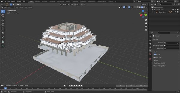 Geisel Library 3D - TurboSquid 1848571
