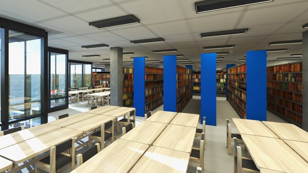 Geisel Library 3D - TurboSquid 1848571