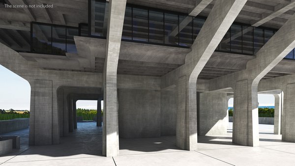 Geisel Library 3D - TurboSquid 1848571