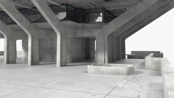 Geisel Library 3D - TurboSquid 1848571