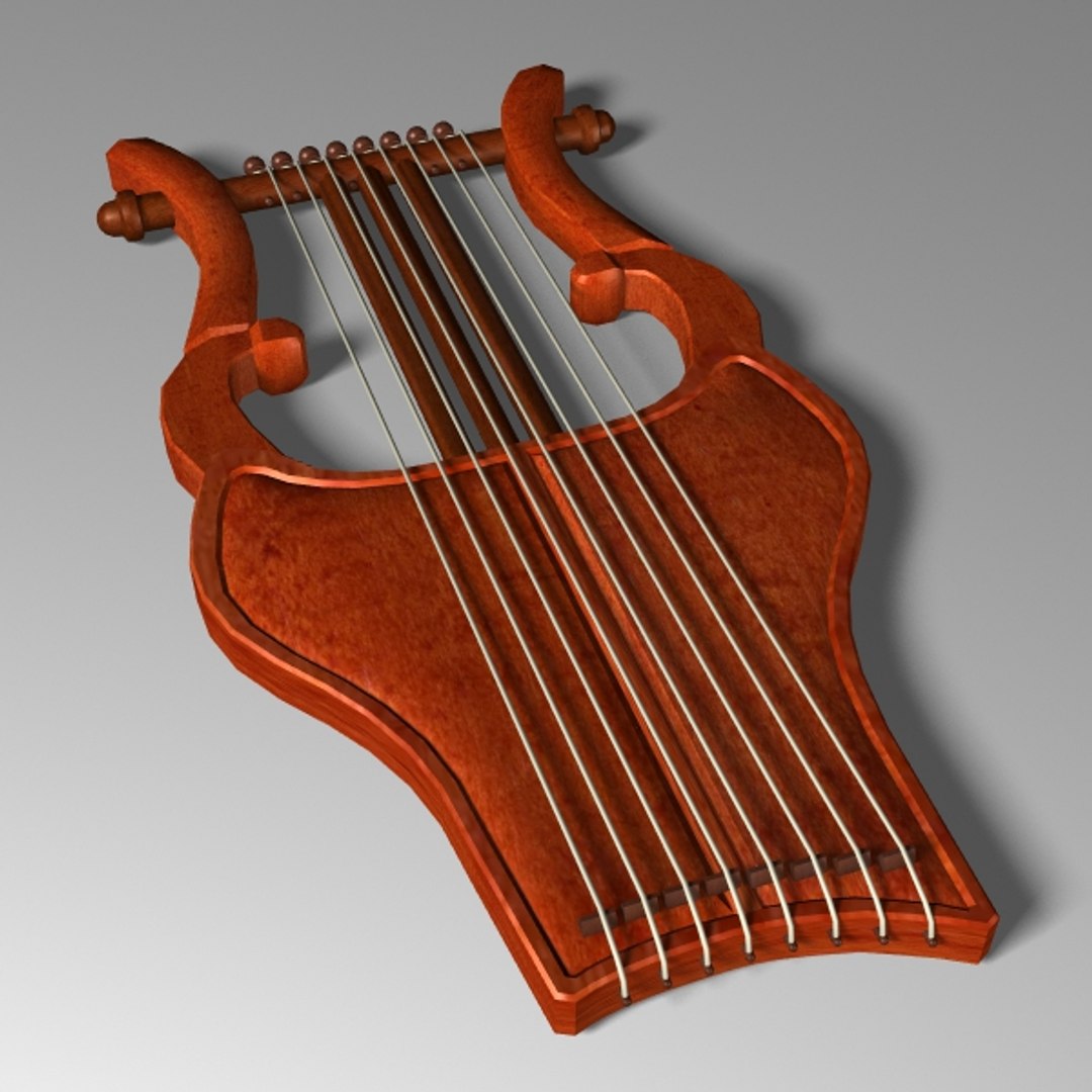 3d Model Harp