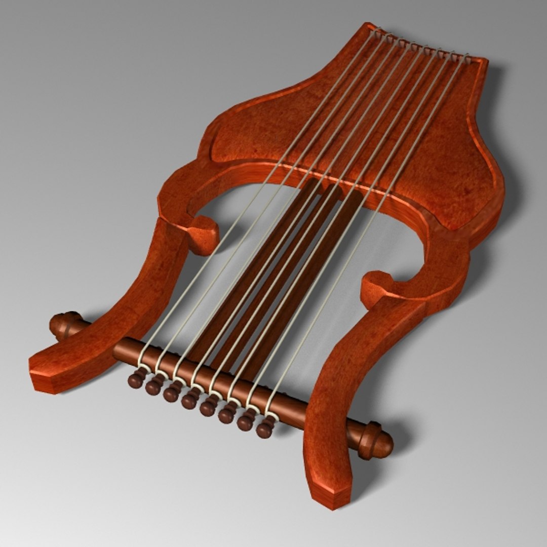 3d Model Harp