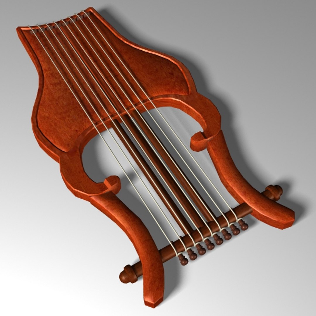 3d Model Harp