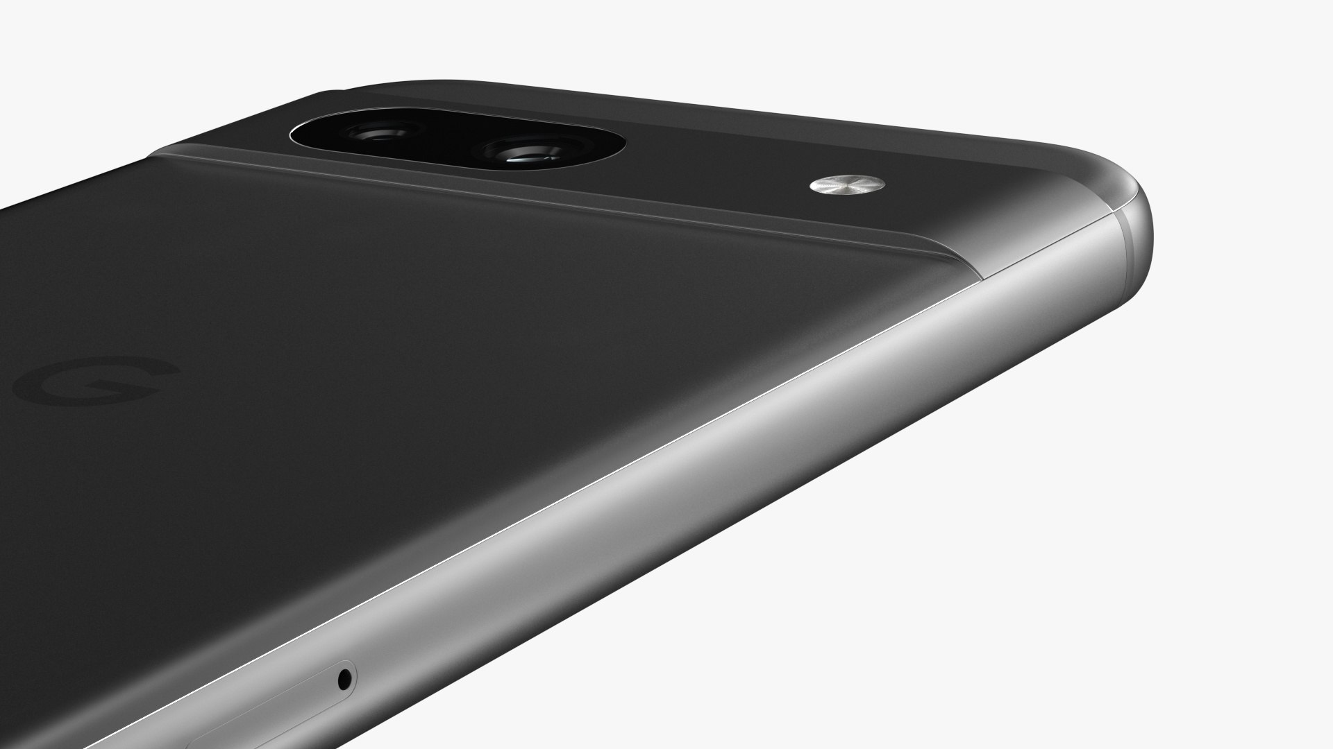 3D Google Pixel 8a Obsidian Black - TurboSquid 2206671