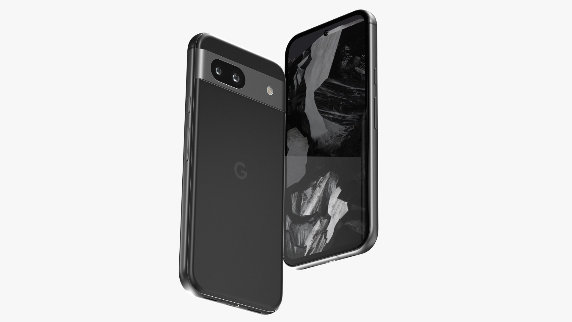 3D Google Pixel 8a Obsidian Black - TurboSquid 2206671