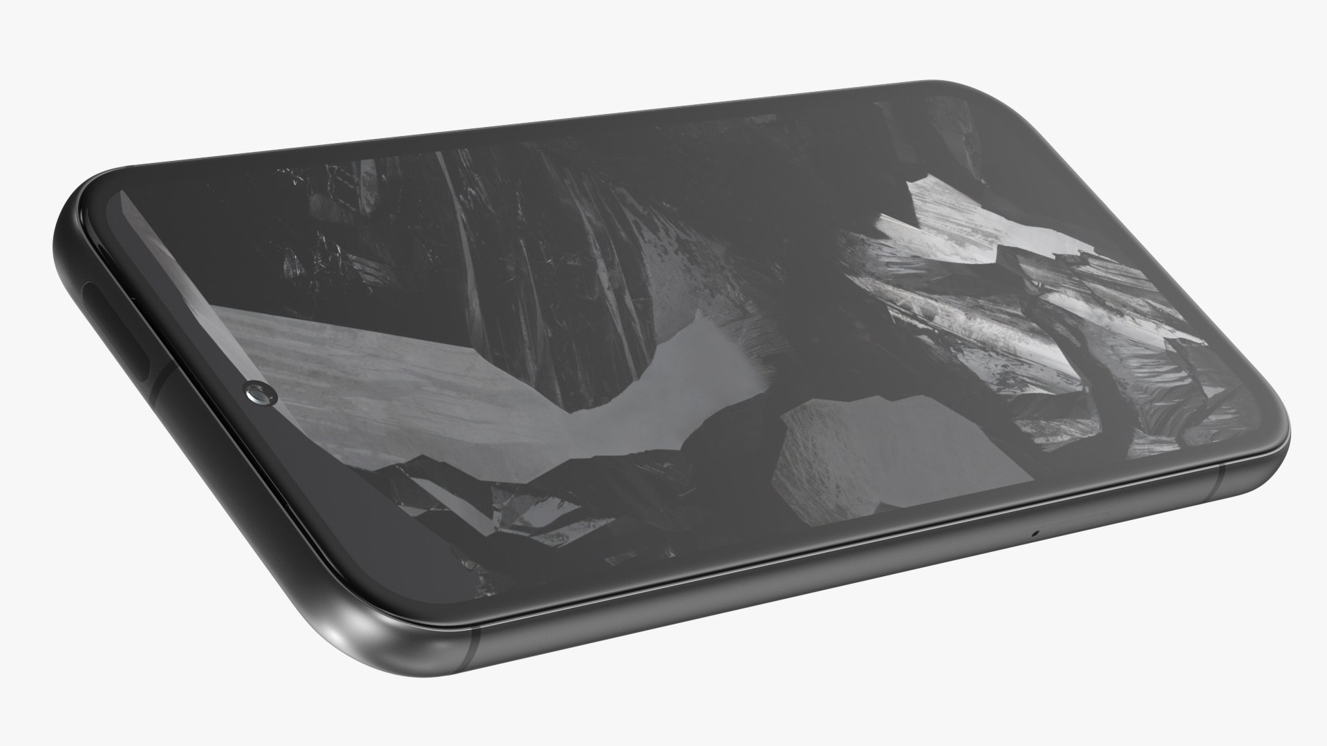 3D Google Pixel 8a Obsidian Black - TurboSquid 2206671