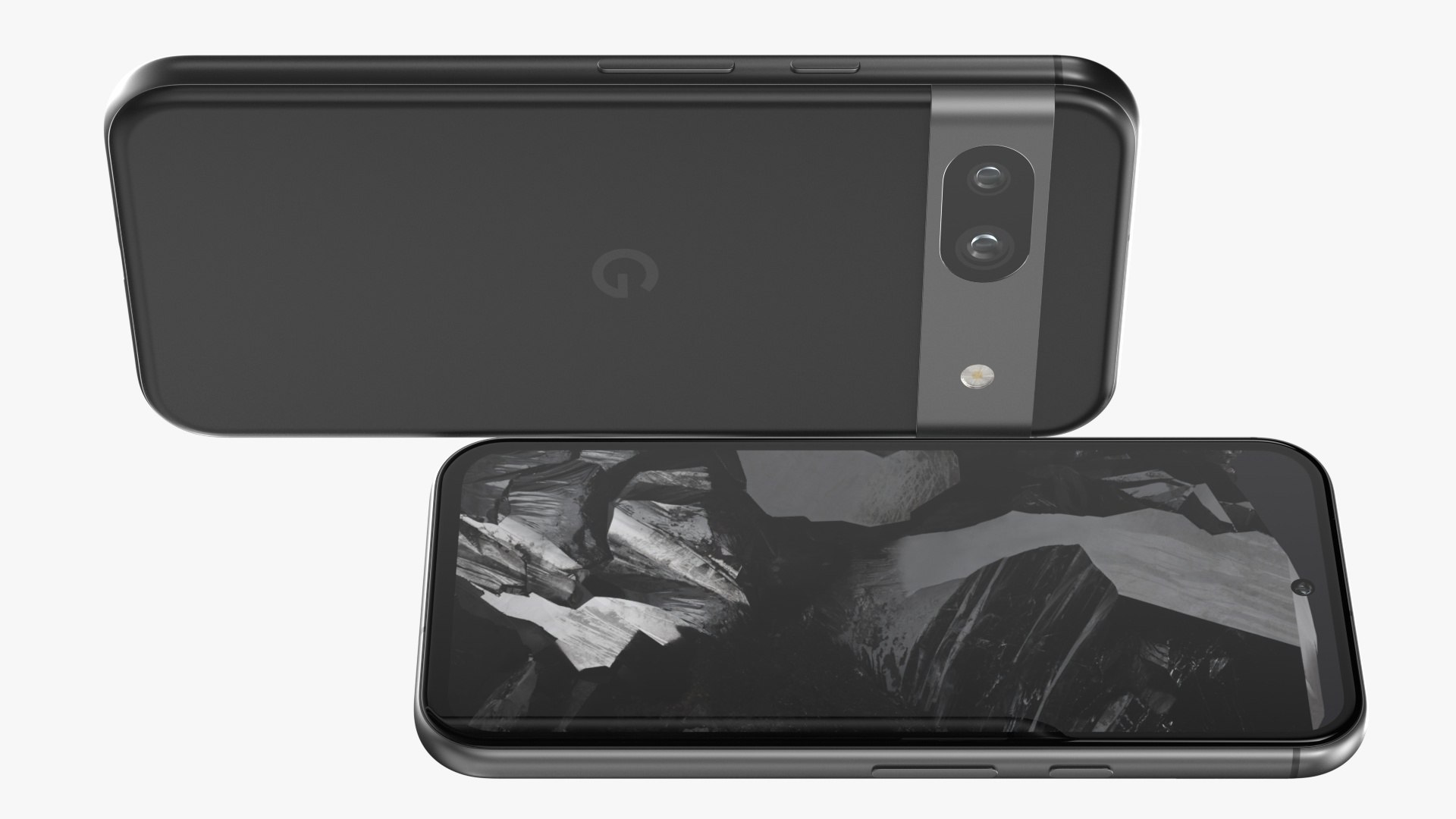 3D Google Pixel 8a Obsidian Black - TurboSquid 2206671