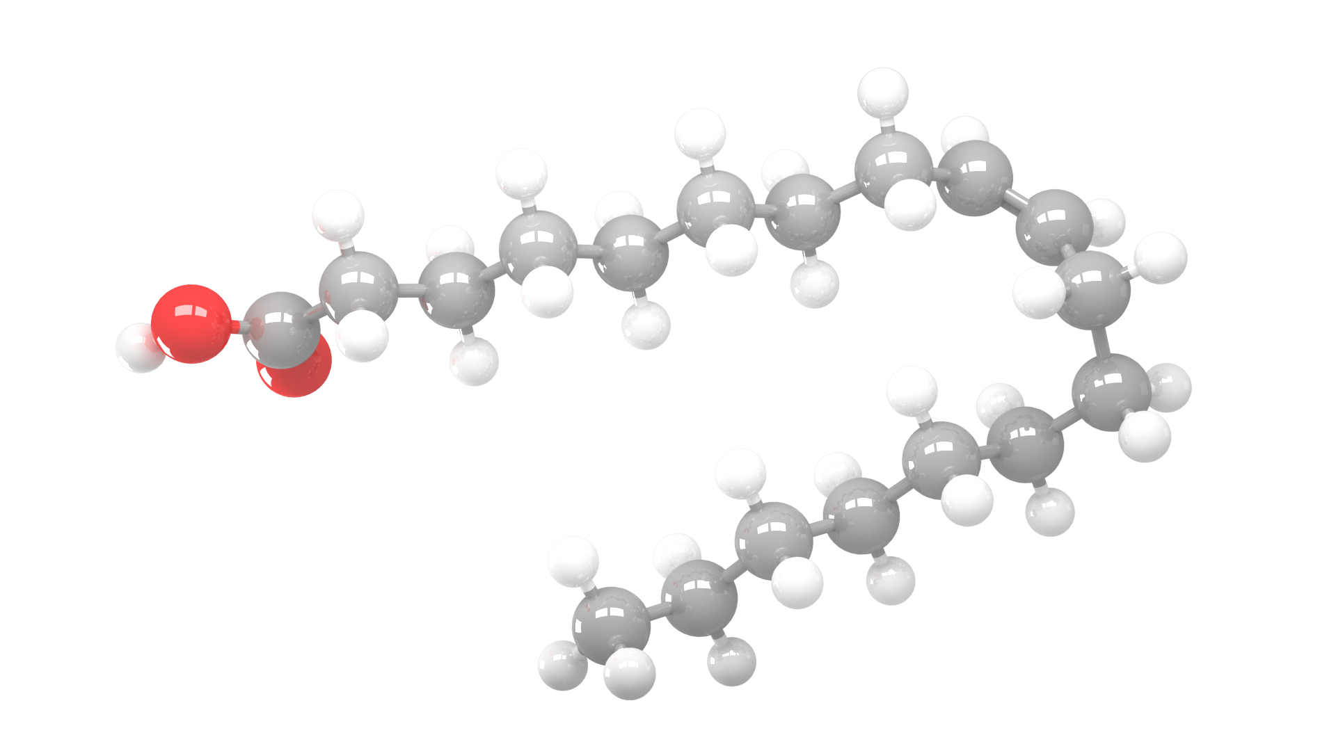 Oleic Acid - C18H34O2 Molecular Structure 3D Model - TurboSquid 1752730