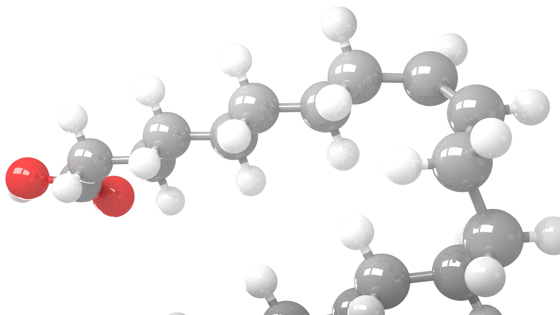 Oleic Acid - C18H34O2 Molecular Structure 3D Model - TurboSquid 1752730
