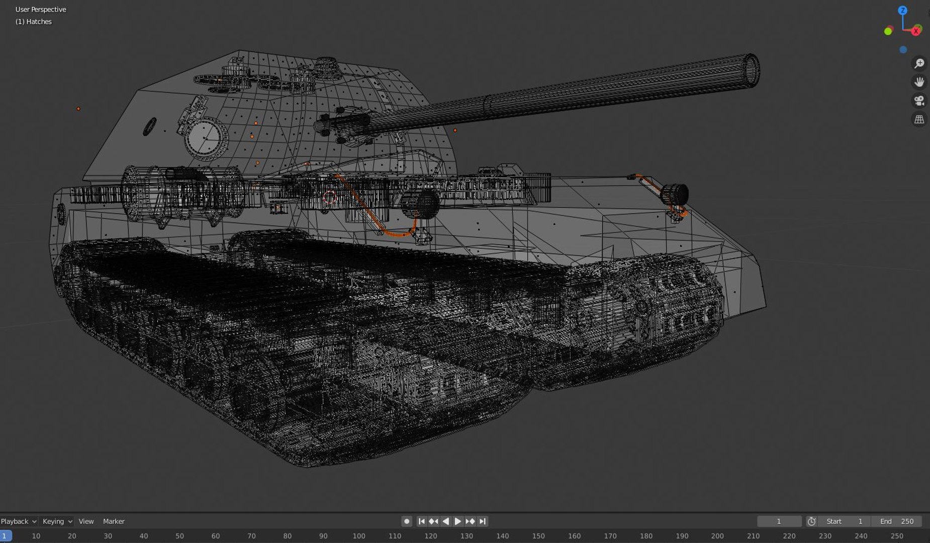 German Maus Tank 3D - TurboSquid 1611128