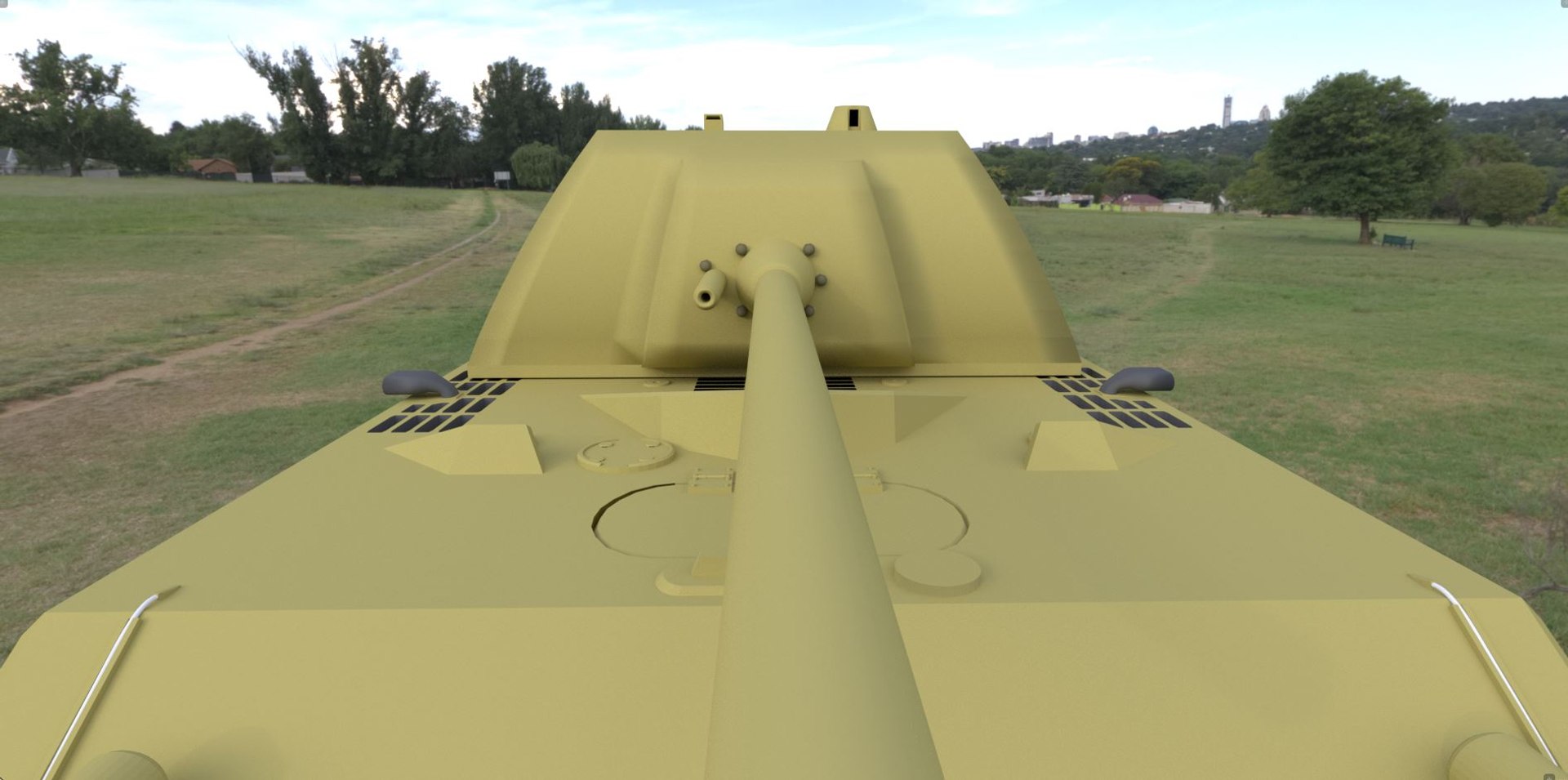 German Maus Tank 3D - TurboSquid 1611128