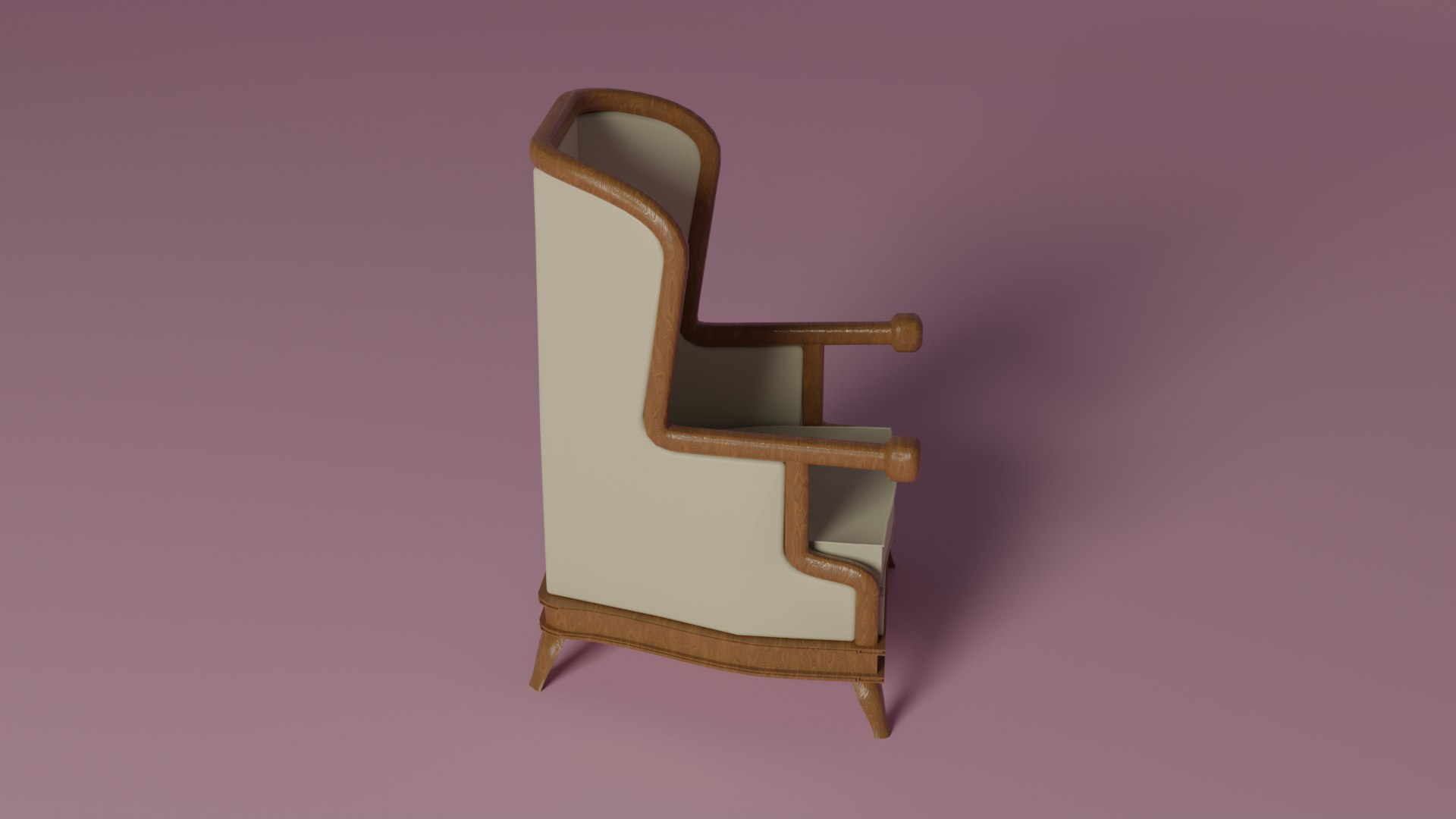 Fancy sofa chair model - TurboSquid 2005620